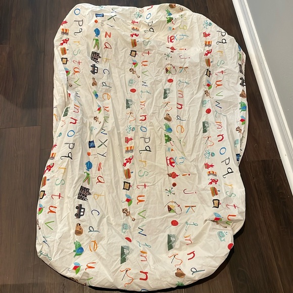 Pottery Barn Kids | Bedding | Pottery Barn Kids Alphabet Crib Sheet ...